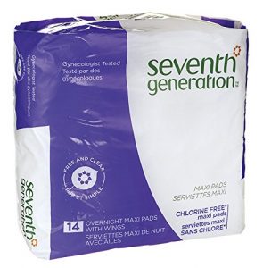 Seventh Generation Chlorine Free Pads | Chemical Free Pads